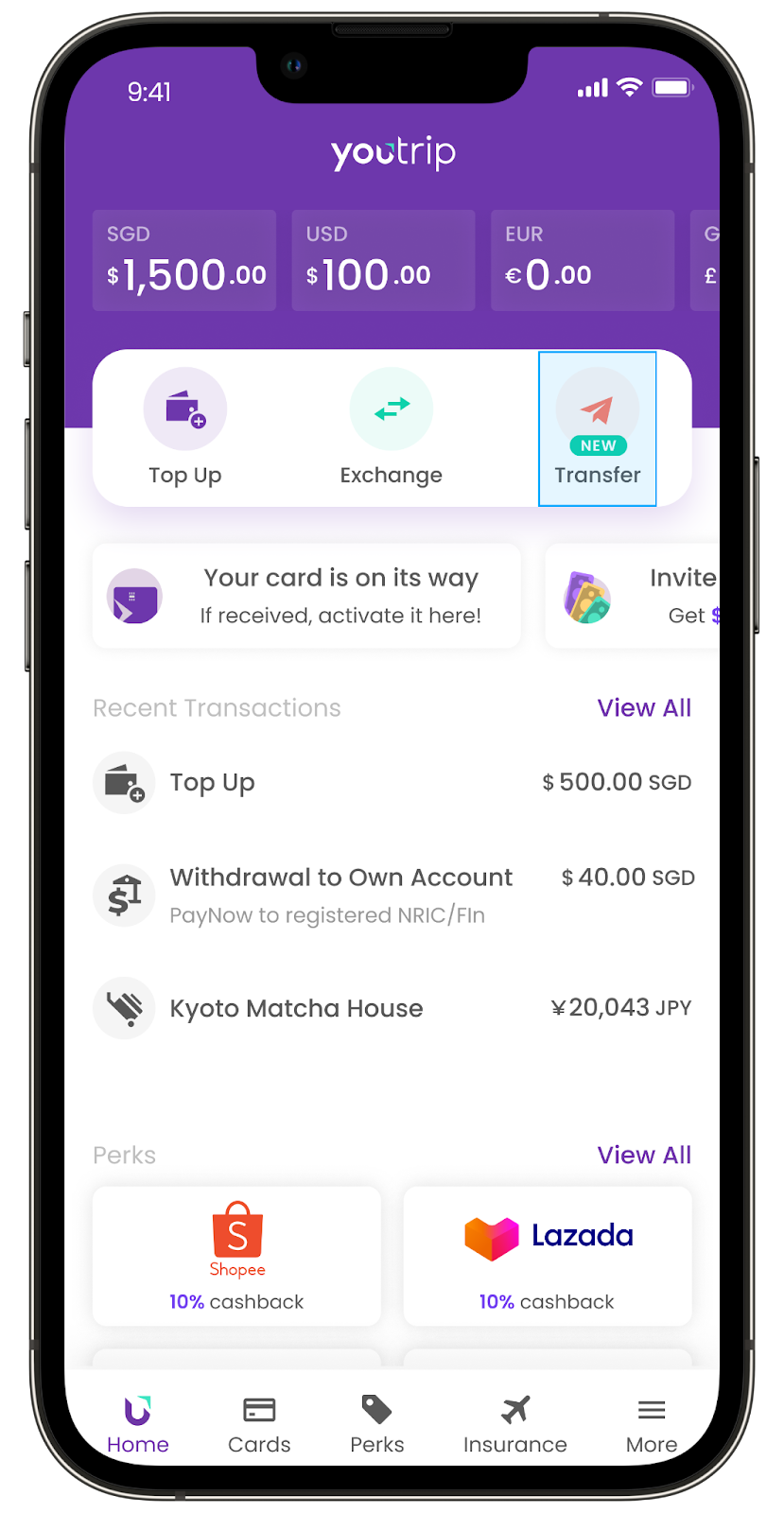 How do I transfer money overseas? – YouTrip Support Centre