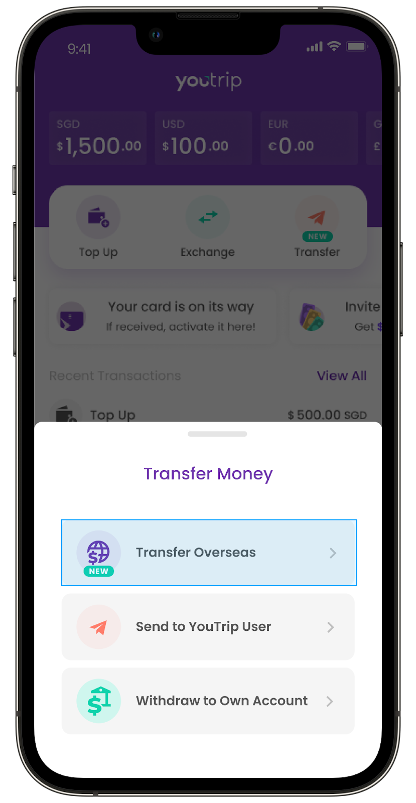 How do I transfer money overseas? – YouTrip Support Centre