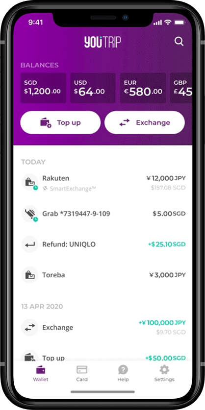 How Do I Check My Transaction History Support Center YouTrip